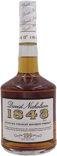 David Nicholson 1843 Bourbon Whiskey - SIPN BOURBON