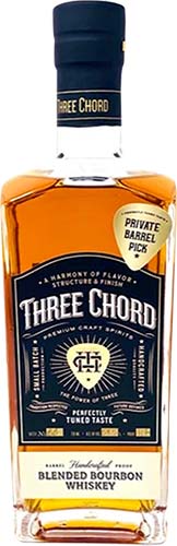 Three Chord Single Barrel Blended Bourbon Whiskey - SIPN BOURBON